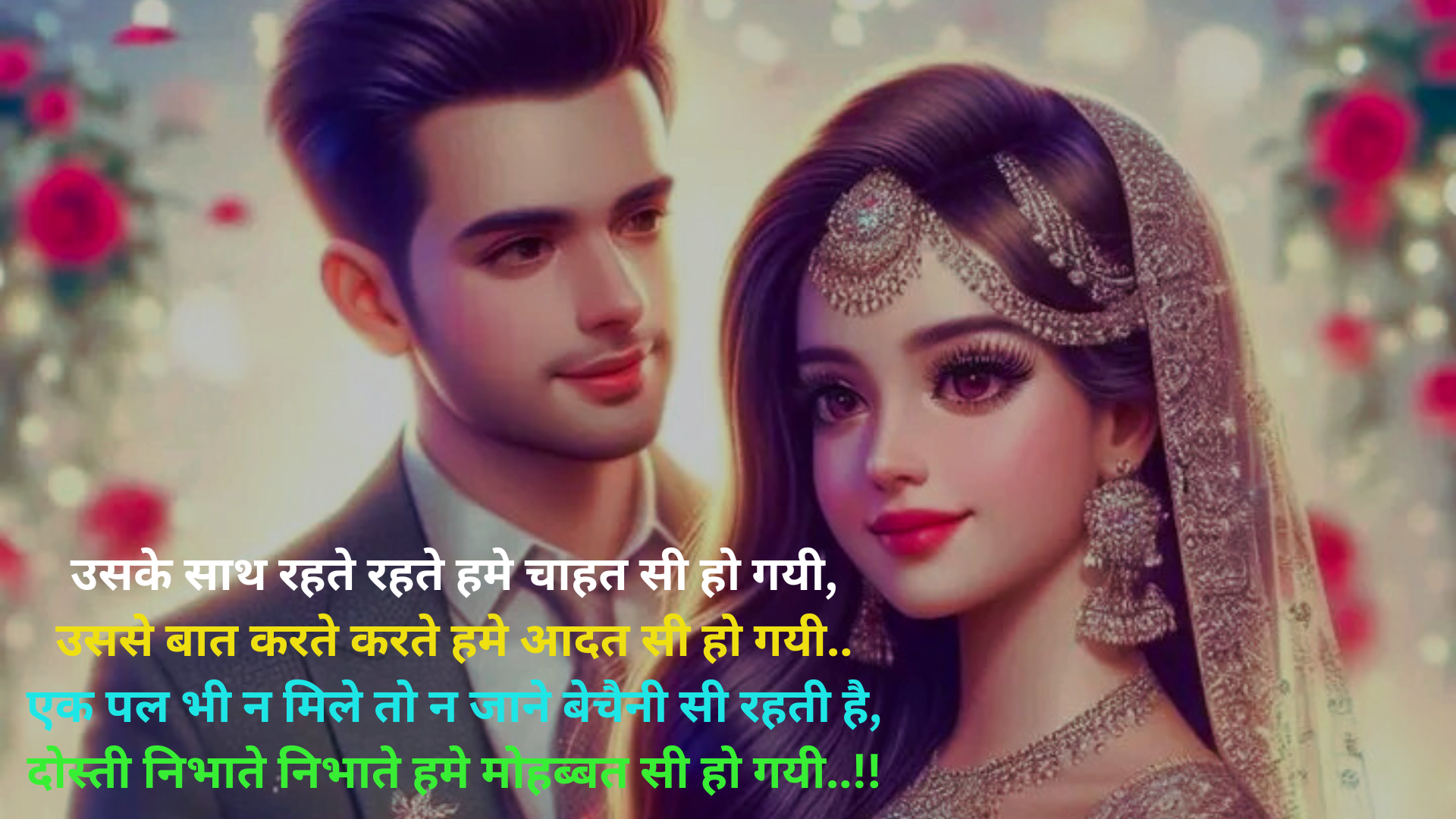Romantic Shayari For Gf || दिल में आपके सिवा किसी